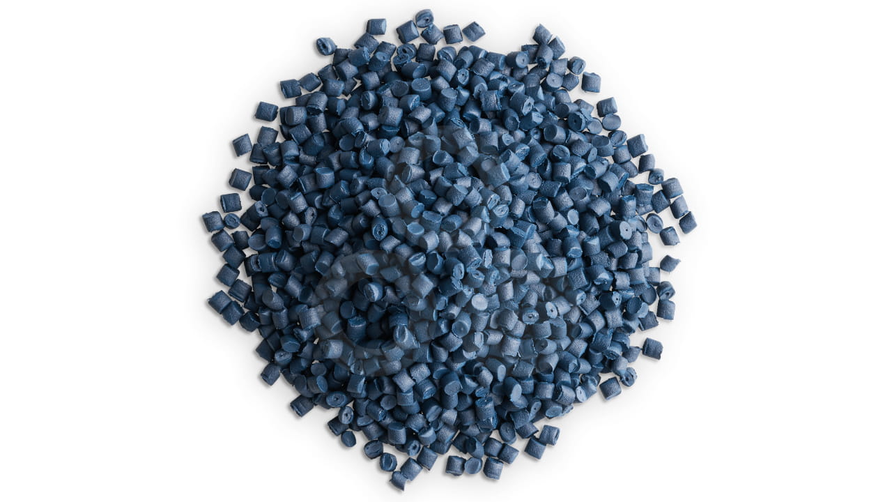 PE Compound detectable, food contact | TECACOMP PE ID blue