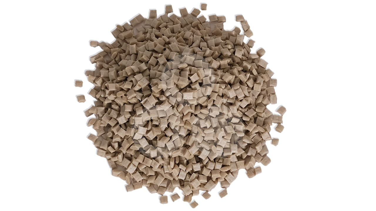 PEEK Compound glass-fibre reinforced for maximum dimensional stability ...
