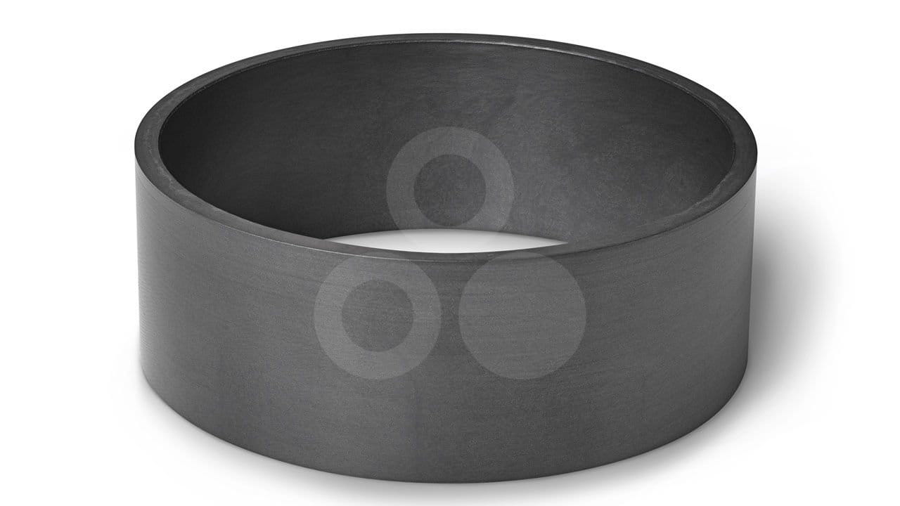 spin moulded carbon filled peek - TECAPEEK SM CF30 black | Ensinger