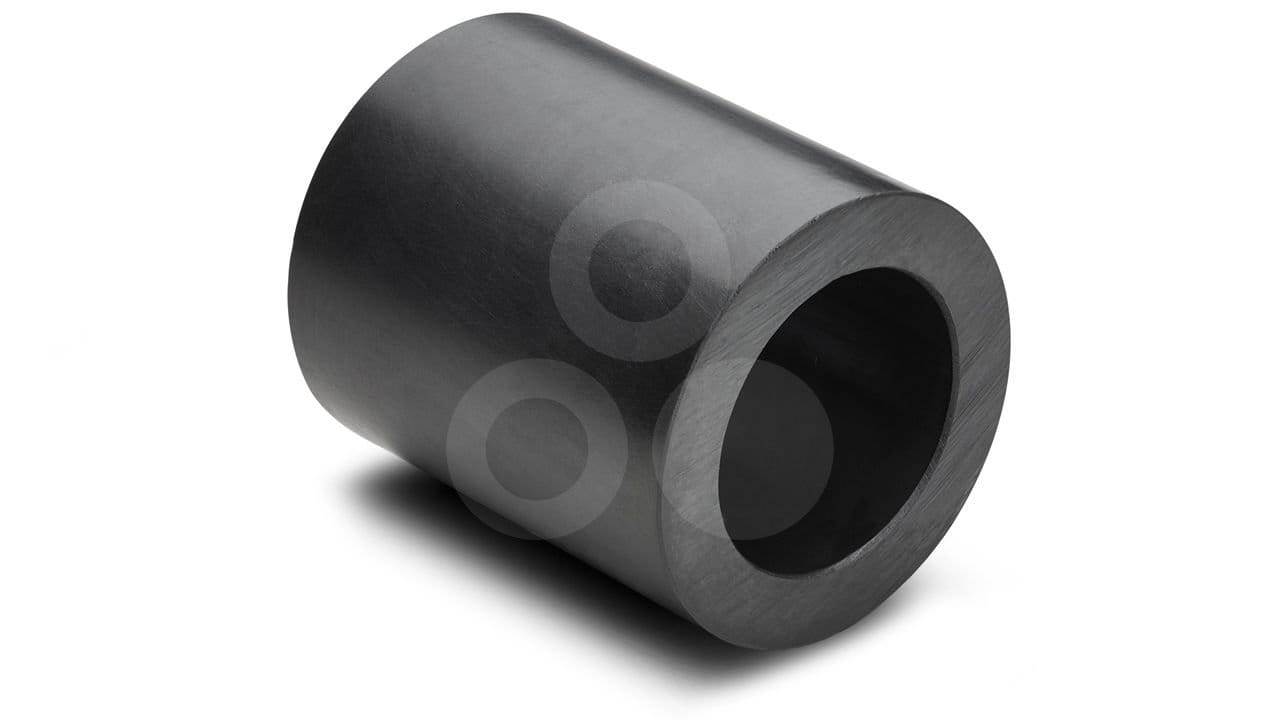 PEEK filled with carbon fibre, graphite, PTFE - TECAPEEK CM XP100 black ...