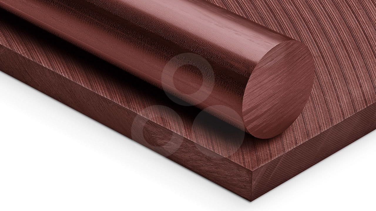 Biocompatible PPSU medical grade - TECASON P MT brown | Ensinger