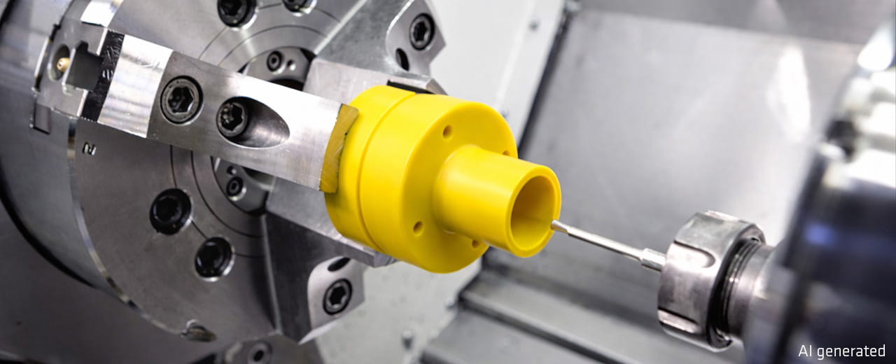 CNC drehen von Kunststoffen